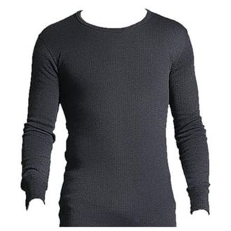 Heat Holders Les porteurs des hommes SockShop chaleur Manches longues Gilet thermique en 2 couleurs - XX-Large - Charbon de bois