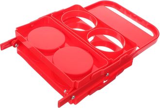 Garneck Alipis Faltbarer Bierträger mit Henkel Praktischer Handlicher Bierkorb für Flaschen Robuster Klappbarer Flaschenträger für Einfachen Transport und Lag