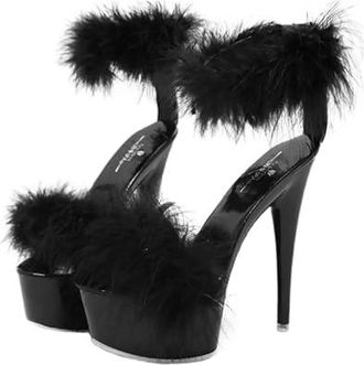 Beaupretty Sandales à Talons Femme Élégantes Confortables et Respirantes Semelle Antidérapante Chaussures de Mode pour Sorties et Soirées