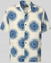 Premium by Jack & Jones Regular Fit Freizeithemd im Allover-Look Modell BILBAO