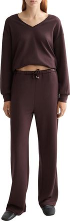 Scotch & Soda Damen Modal Sweater Sweatshirt, Chocolate Plum U290, L