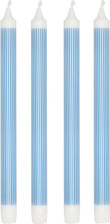 Villa Collection Aia Stabkerze Dia 2,2 x 29 cm 4 Stck. Blau