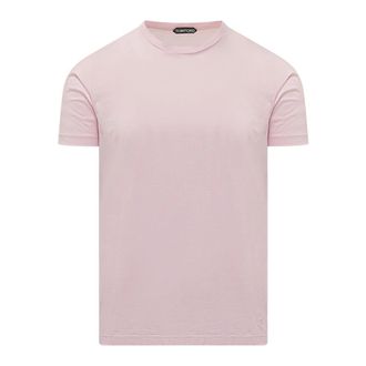 Tom Ford Homme, Tops, Rose, Taille: L T-Shirt en coton et soie