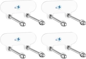 Generic Skateboard Wandhalterung - 4 St&uuml;cke Universeller Skateboard St&auml;nder Mit Schwebendem Effekt Ohne Bohren, Aufbewahrungsh&auml;nger,F&uuml;r Wohnzimmer, Schlafzimm