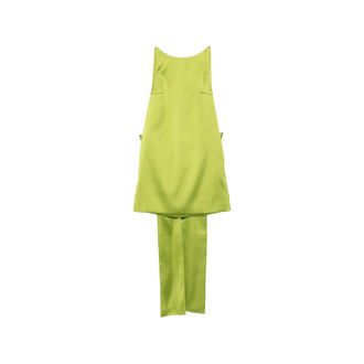 Self Portrait Oversized-bow Mini Dress