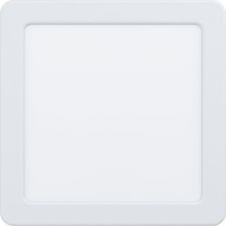 Eglo LED Deckenleuchte Fueva 5, L x B 16 cm, 1 flammige Aufbauleuchte aus Stahl und einer Kunststoff Leuchtfl&auml;che, Deckenlampe in Wei&szlig;, LED Aufbaulampe neu