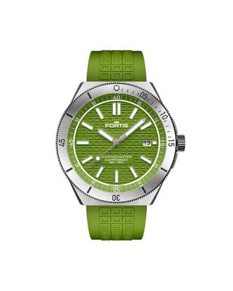 Fortis Marinemaster M-40 Woodpecker Green Herrenuhr F8120007