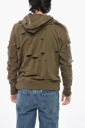 Givenchy Hoodie aus Doppelstoff mit Cut-out-Design Givenchy