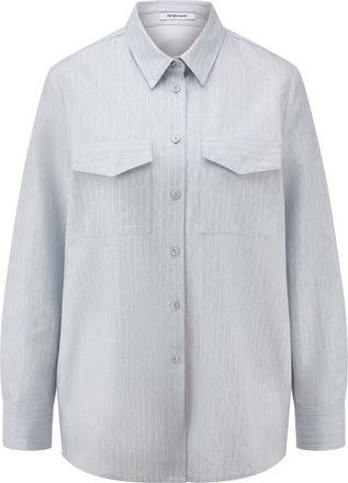 Peter Hahn Bluse Peter Hahn blau