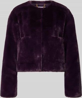 Rich & Royal Regular Fit Jacke aus Kunstfell