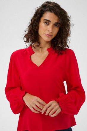 Kaffe Langarmbluse Langarm-Bluse KAelly
