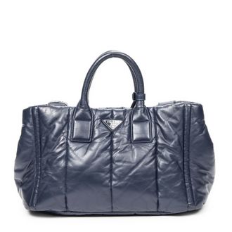 Prada Crossbody Bags - Large Bomber Tote - Gr. unisize - in Blau - f&uuml;r Damen