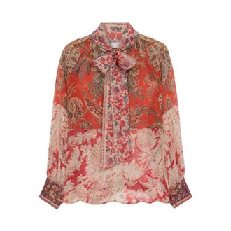 Pierre-Louis Mascia Leandro Bluse - - Blouses & Shirts - Damen - Rot - S
