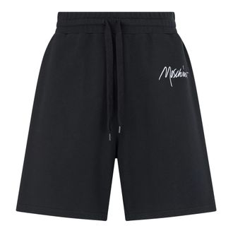 Moschino Shorts de sport avec cordon de serrage - Homme - Shorts - Noir - Taille: M