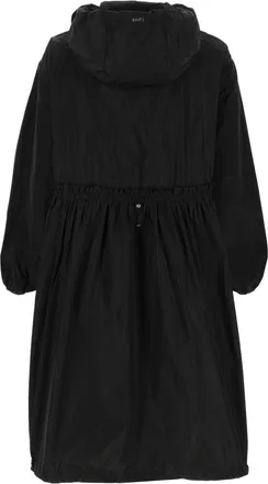 Herno Polyester Long Parka - Black