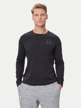 Under Armour Longsleeve Ua Sportstyle Left Chest 1329585 Schwarz Loose Fit