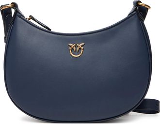 Pinko Handtasche PINKO Half Moon Mini Fl Al 25-26 PLTT 102790 A0F1 Dunkelblau
