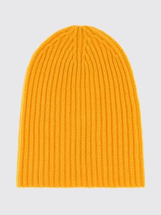 Umit Benan Bonnet beanie en pur cachemire avec un design c&ocirc;tel&eacute;