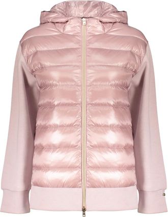 Herno Femme, Vestes, Rose, Taille: 40 FR Veste L&eacute;g&egrave;re Rembourr&eacute;e avec Capuche et Fermeture &Eacute;clair
