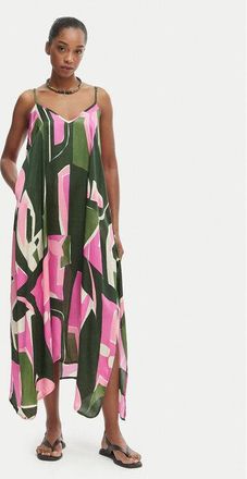 iconique Sommerkleid Gemma IC26-102 Bunt Relaxed Fit