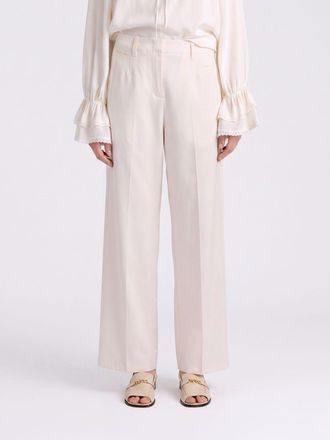 Momoni Pantalon classique en m&eacute;lange de coton