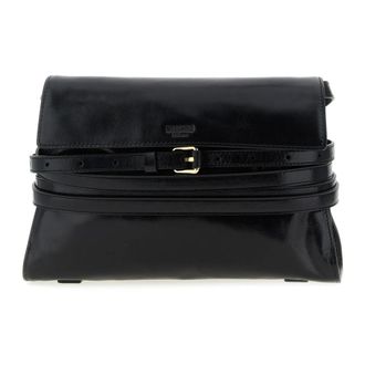 Moschino Tie Me Crossbody Bag - - Bags - Damen - Schwarzk - ONE SIZE