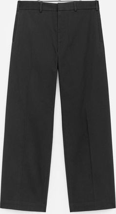 Arket Lockere Hose Aus Baumwolltwill -Grau