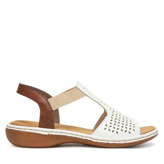 Rieker Sandalen Rieker 65917-80 Wei&szlig;