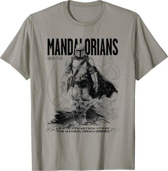 Star Wars Mandalorian The Mandalorian Creed T-Shirt