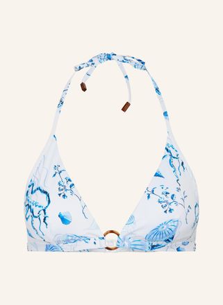 Vilebrequin Neckholder-Bikini-Top Medusa And Shells weiss