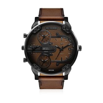 Diesel Mr Daddy Slim Watch - - Accessories - Herren - Braun - ONE SIZE