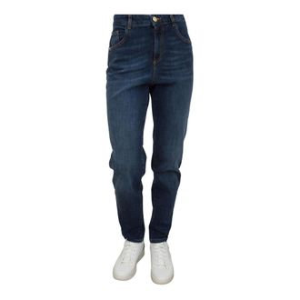Nenette Femme, Jeans, Bleu, Taille: W26 Pantalon Confort Denim Coupe Droite