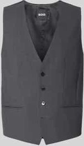 HUGO BOSS Regular Fit Anzugweste aus Schurwoll-Mix