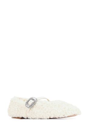 Roger Vivier Pilgrim Strass Heel - White