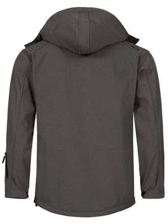 Alessandro Salvarini Softshelljacke ASBasiri mit abnehmbarer Kapuze