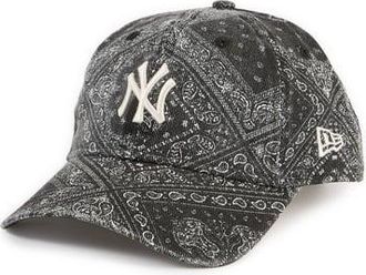 New Era Casquette Yankees 9TWENTY en coton m&eacute;lang&eacute;