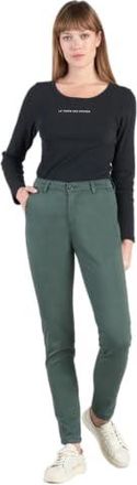 Le Temps Des Cerises Pantalon Chino Dyli4 Vert Bouteille