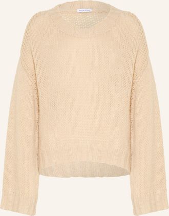 Mrs & Hugs Mrs & Hugs Oversized-Pullover beige