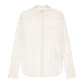 Zadig&Voltaire Chemise Tyrone - Femme - Blouses et Chemises - Blanc - Taille: 38 FR