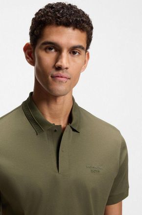 HUGO BOSS Poloshirt Porsche Spirit 70 Capsule Collection Premium Herrenmode Innovative Geruchskontroll-Technologie HEIQ MINT