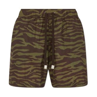 The Attico Femme, Shorts, Brun, Taille: 36 FR Shorts