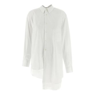 Comme Des Gar&ccedil;ons Asymmetrisches Hemd - - Blouses & Shirts - Damen - Wei&szlig; - XS