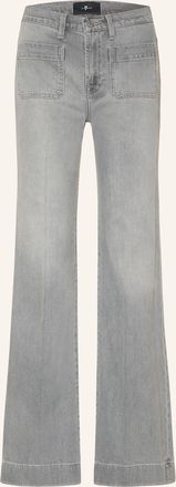 7 For All Mankind Flared Jeans Modern Dojo grau