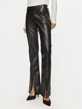 Gaud&igrave; Hose aus Kunstleder 421FD28002 Schwarz Slim Fit