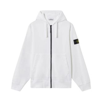 Stone Island Herren, Sweatshirts & Hoodies, Wei&szlig;, XLGr&ouml;&szlig;e