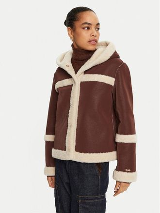 Liu Jo Fellmantel TF4140 E0903 Braun Regular Fit