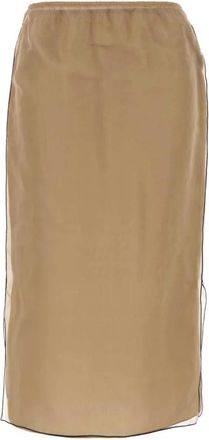 Khaite Femme, Jupes, Beige, Taille: 32 FR Sydni Skirt