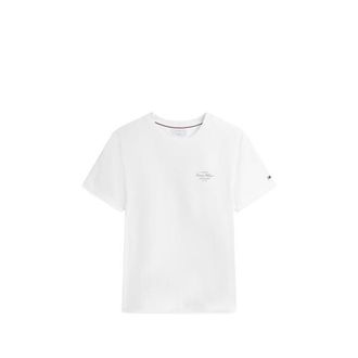 Tommy Hilfiger T-shirt droit imprim&eacute; en coton