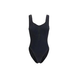 Hunza G Femme, Maillots de bain, Noir, Taille: ONE Size Maillot de bain une pi&egrave;ce en polyamide