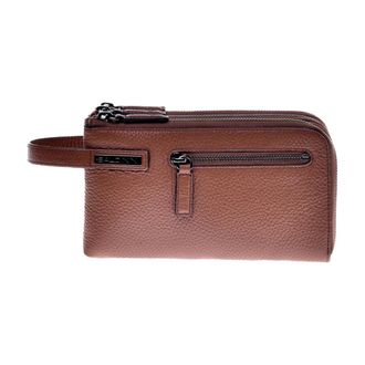 Baldinini Homme, Accessoires, Brun, Taille: ONE Size Portefeuille en cuir foulonn&eacute;